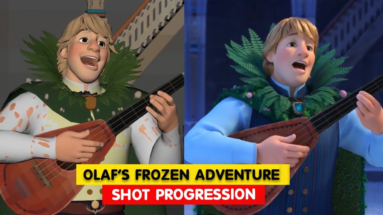 Olaf's Frozen Adventure Shot Progression | Animation Breakdowns | 3D ...