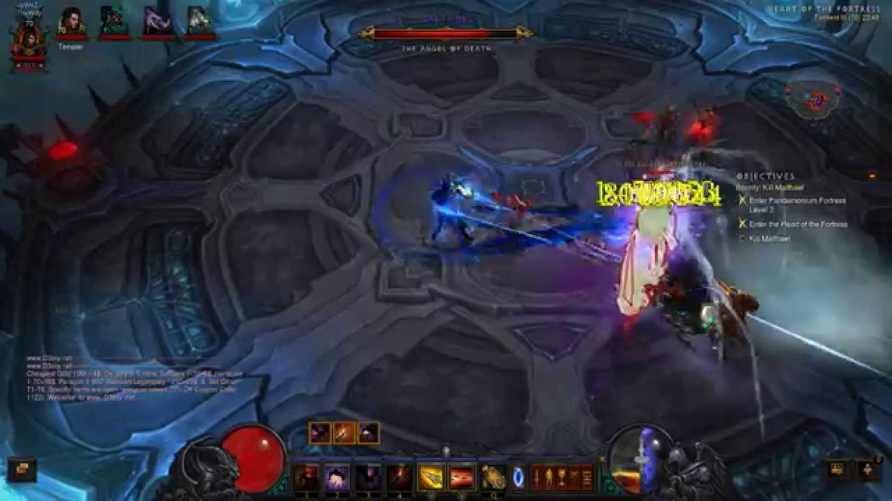 Diablo 3 demon hunter Malthael t3 solo 2014 - YouTube
