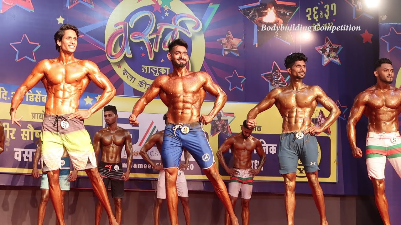 Vasai Shree 2022 Men's Physique Over 165CM Bodybuilding Competition ...