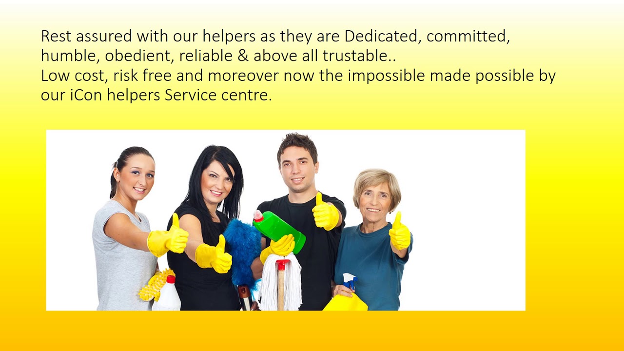 Domestic Helper assistant Center - YouTube