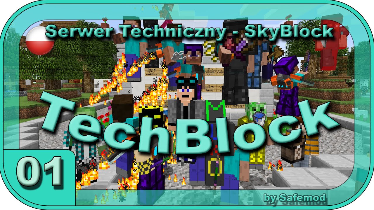 TechBlock - #01 - Moje początki na serwerze i zapowiedź - YouTube