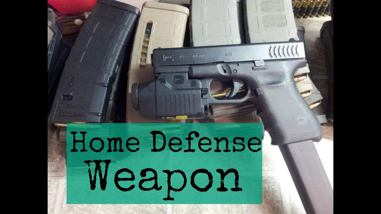 Home Defense Weapon Glock 19 - YouTube
