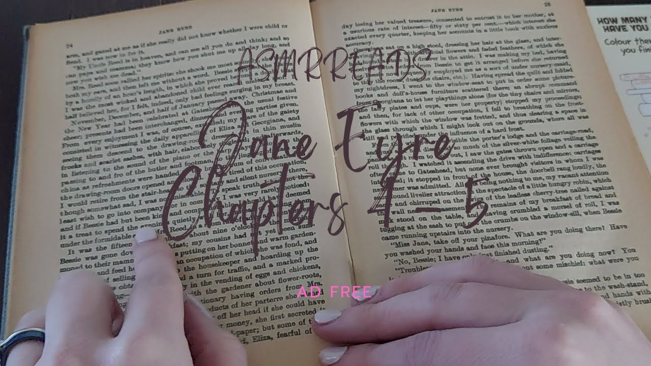ASMRReads Jane Eyre by Charlotte Bronte | Chapters 4 - 5 | Whispered ...