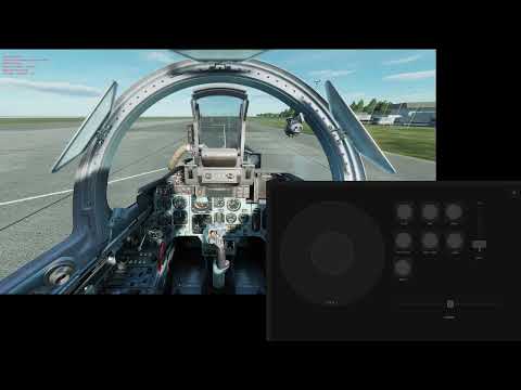 Flying the DCS Su-33 with my Tablet