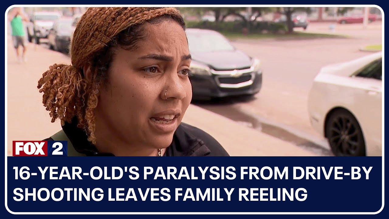 16-year-old's paralysis from drive-by shooting leaves family reeling ...