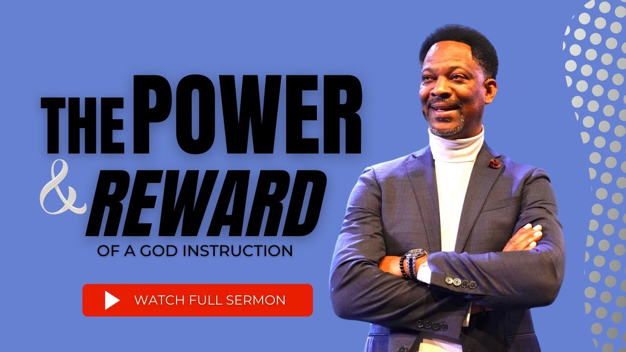 The Power And Reward Of A God Instruction - Bishop Charles Mellette ...
