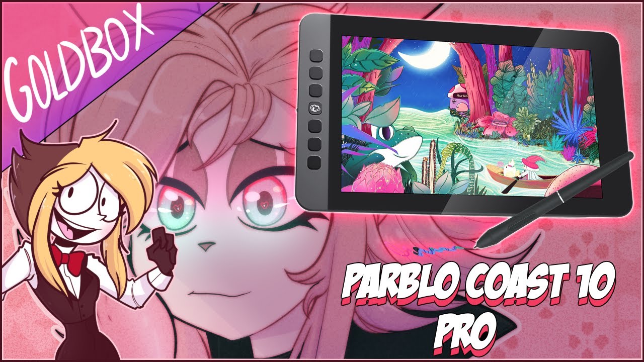 💮Parblo Coast 10 Pro Review + Reseña + unboxing :D💮 # Parblo #Drawing ...