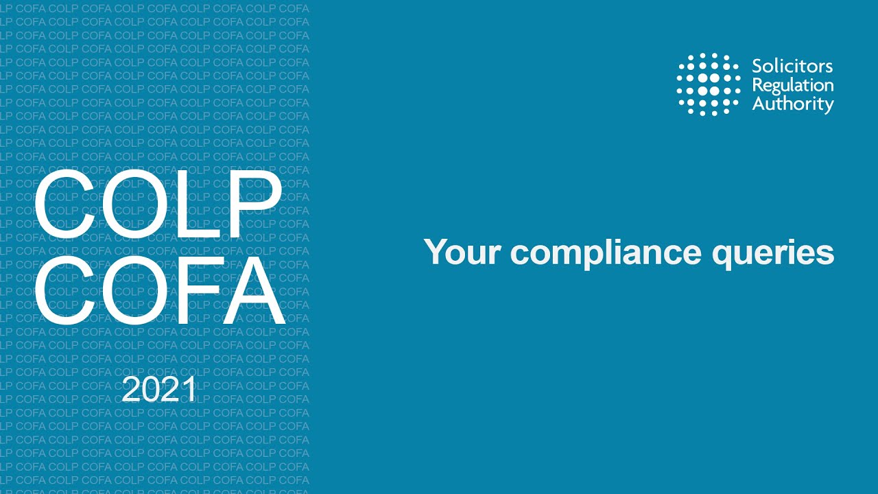 Your compliance queries (Compliance Officer Conference 2021) - YouTube
