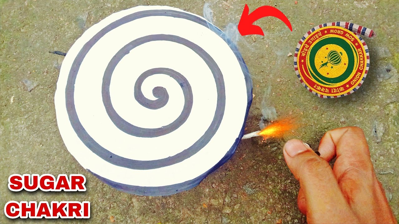 How To Make Ground Chakri With Sugar | Chakri Making | Charki Baji ...
