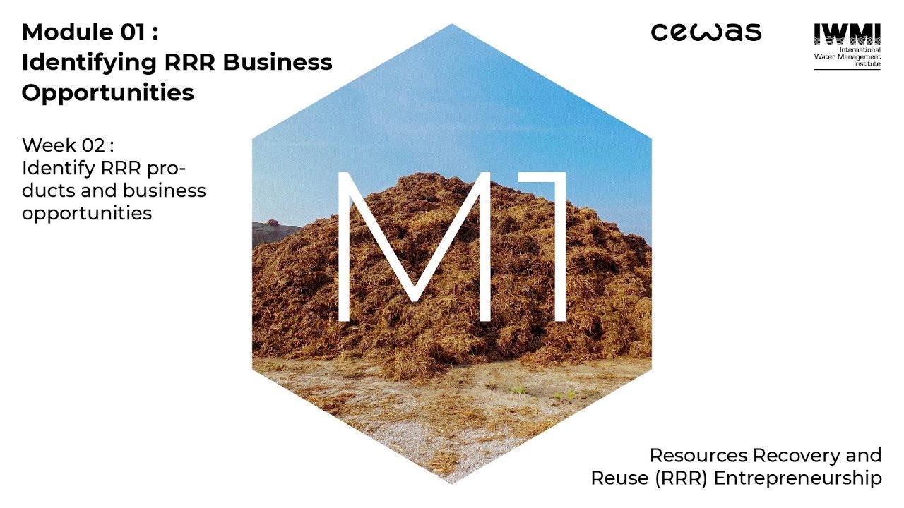 Module 1, Week 2 - Identify RRR products and business opportunities ...