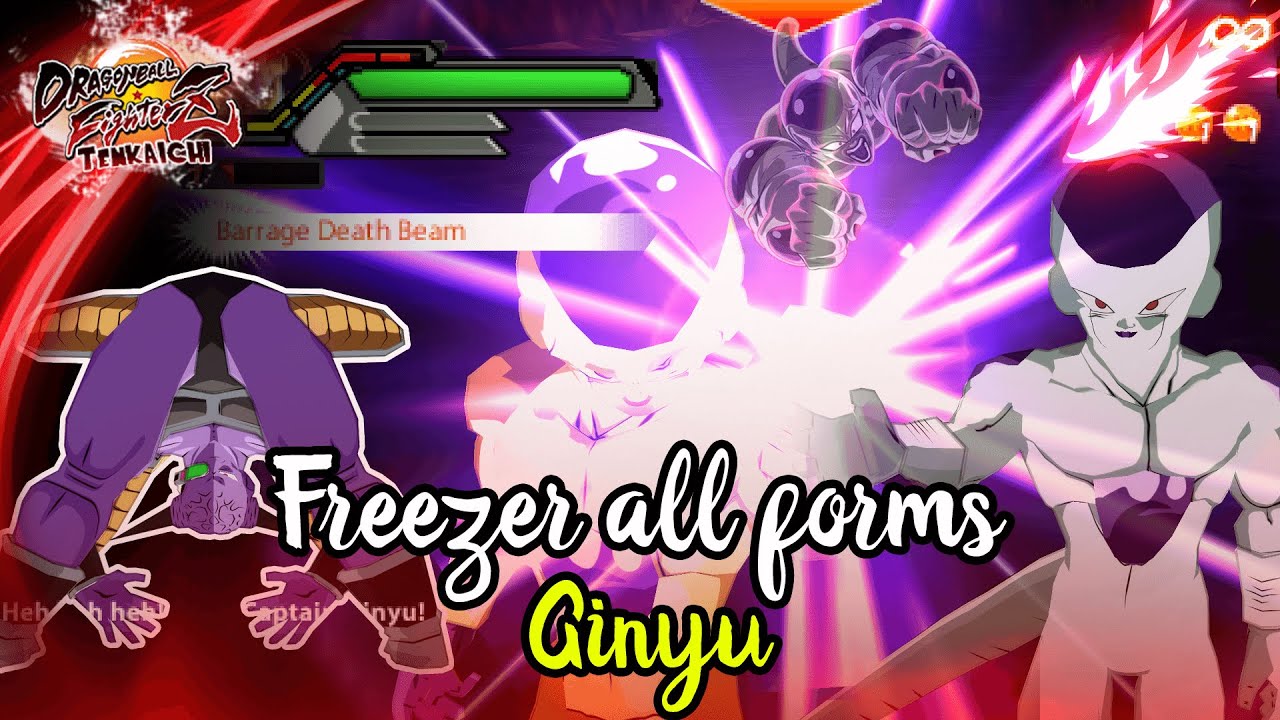 Freeza 4º Form, 100%, Golden Freeza e Capitão Ginyu - DB FighterZ ...