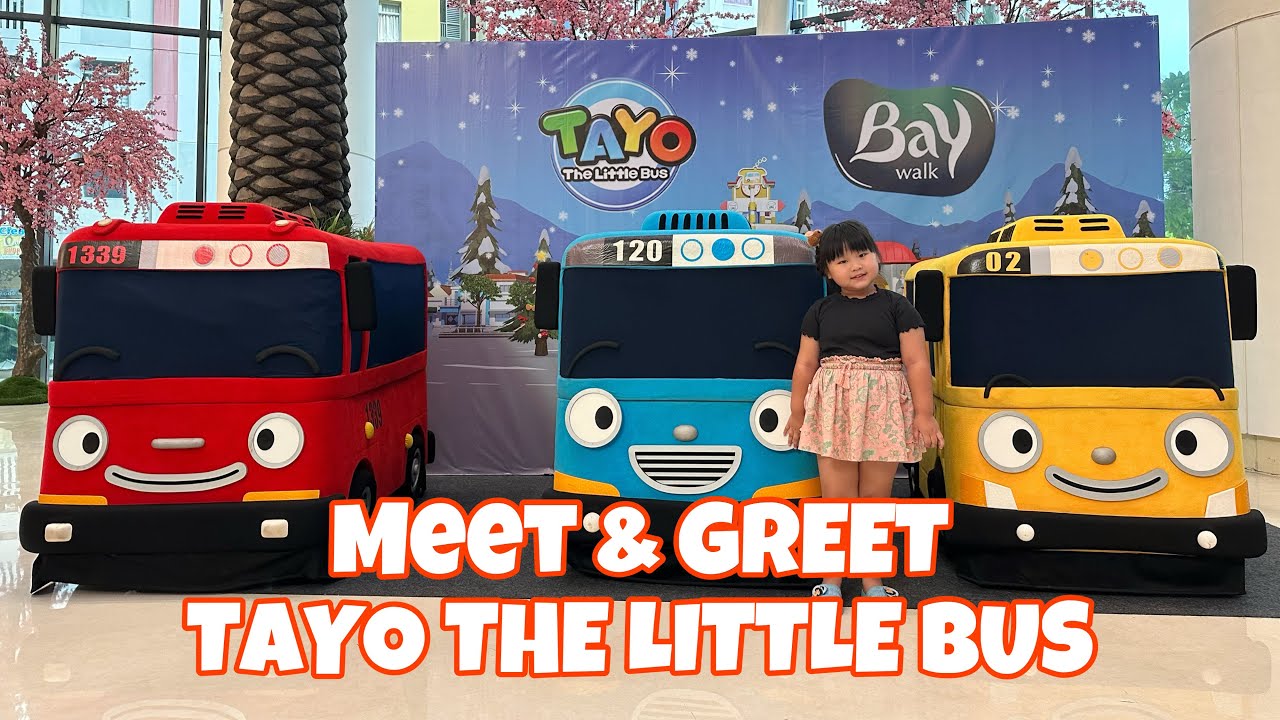 MEET & GREET TAYO THE LITTLE BUS BAYWALK MALL JAKARTA @Tayo ...