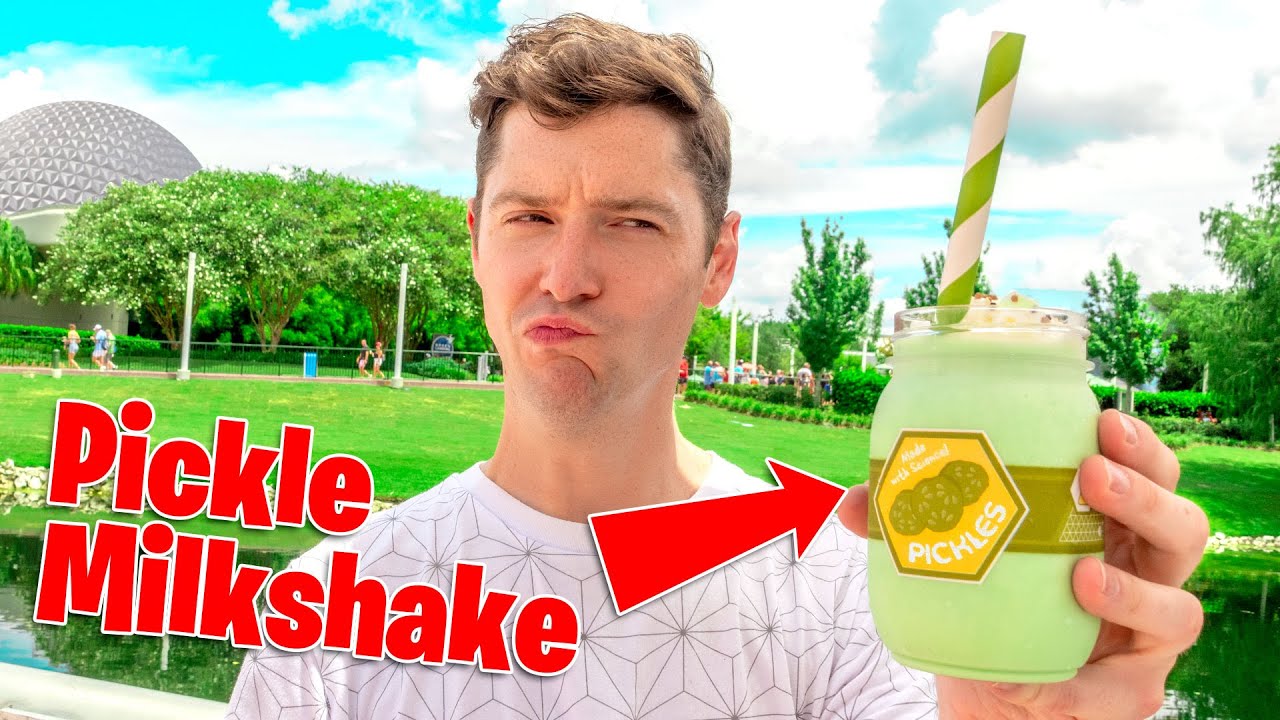 Pickle Milkshake? Testing 5 NEW Foods at EPCOT's 2023 Food & Wine ...