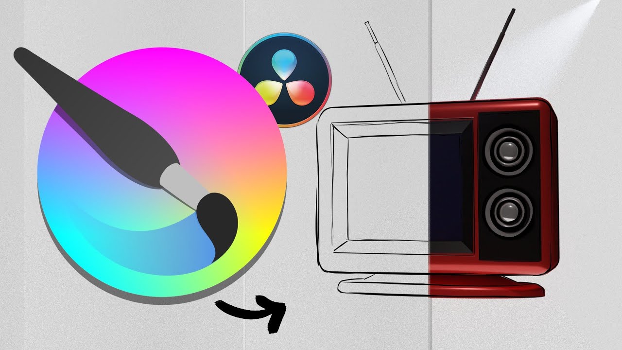 Sketch Effect Animation in DaVinci Resolve and Krita - EASY Tutorial ...