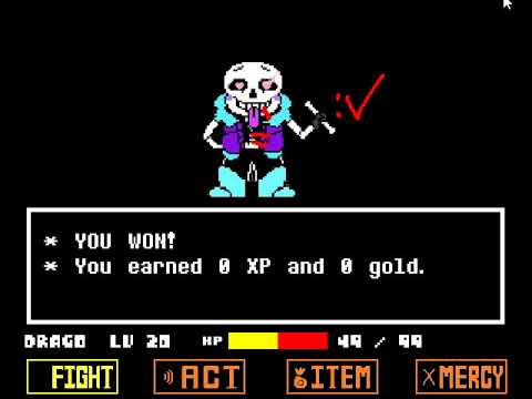 Lust Sans Genocide Fight | Unitale - YouTube