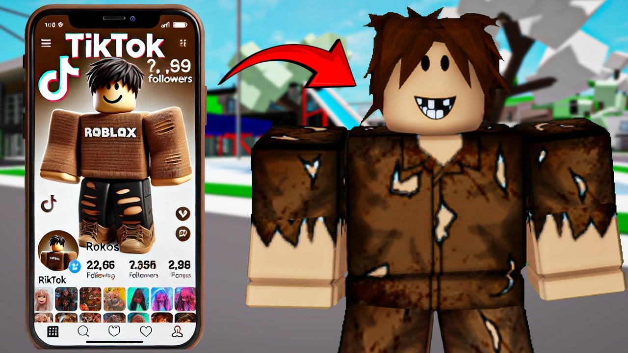 📱 FAKİR TİKTOK SAYESİNDE ÜNLÜ OLDU! 😱 | Roblox Brookhaven - YouTube