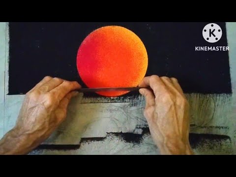 Moonlight rangoli | Scenery rangoli | Poster rangoli design | latest ...