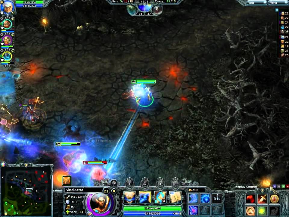 HoN - Vindicator - Annihilation - YouTube
