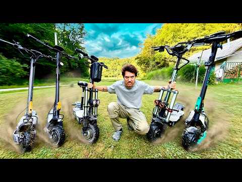 Welcher VERBOTENE E SCOOTER ist der BESTE?! - XXL Vergleich