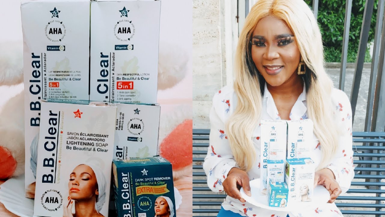 B.B Clear Lightening Lotion / B.B Clear Face Cream / B.B Clear Body Oil ...