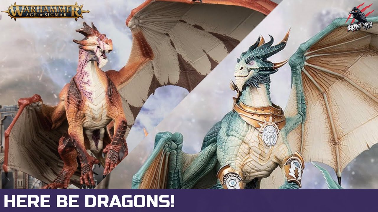 NEW DRAGONS REVEAL! Draconith Stormcast Eternals - Warhammer Age Of ...