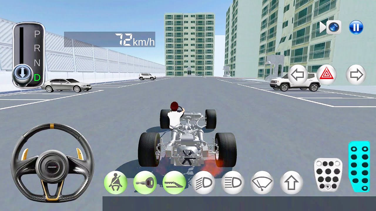 3D Driving Class | Korean City Car Driving Simulator | McLaren Roadster ...