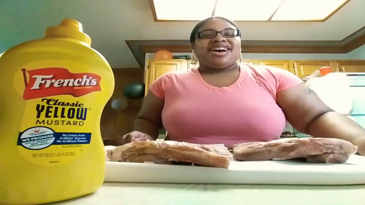 Part 1 How to make delicious mustard St. Louis style ribs! - YouTube