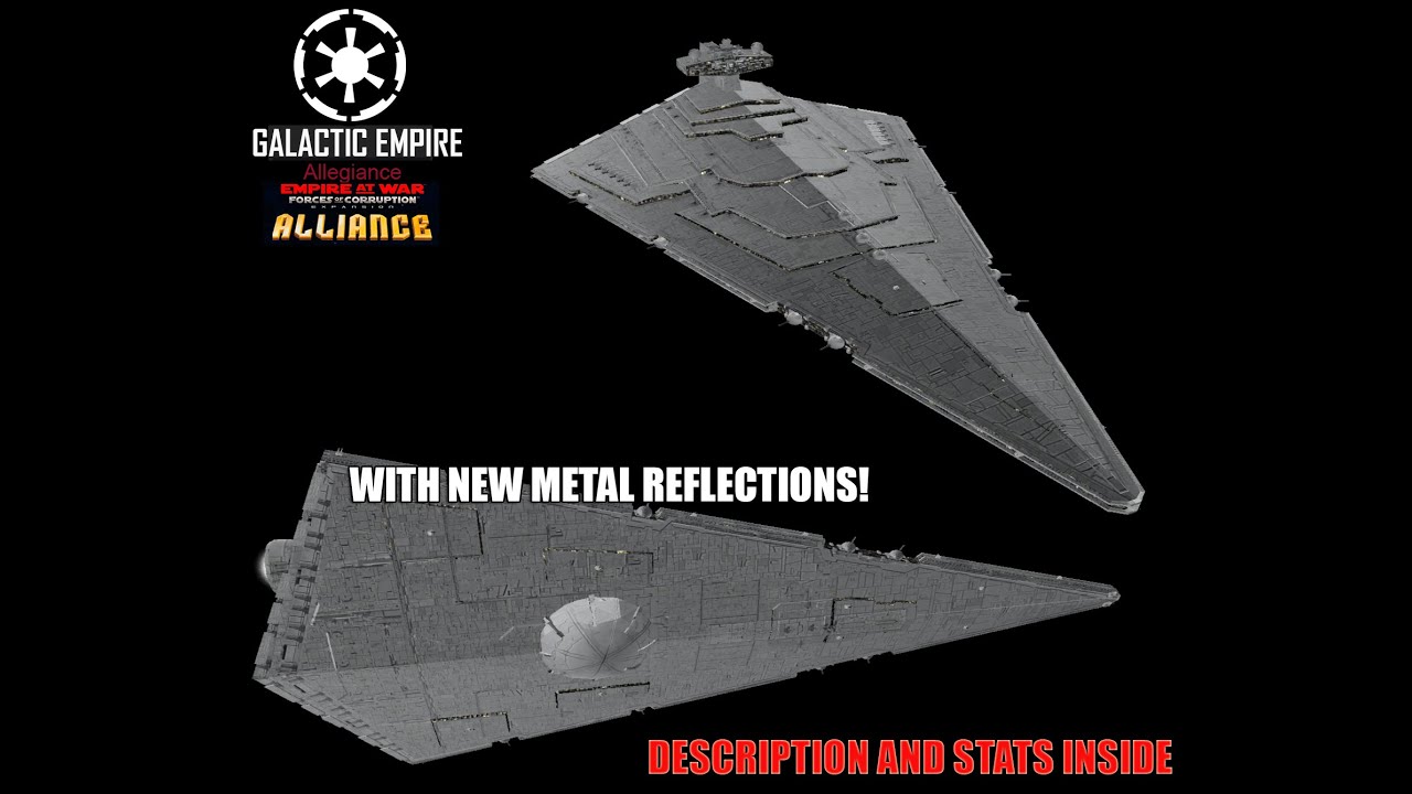 Allegiance Star Destroyer IN DETAIL - Star Wars - YouTube