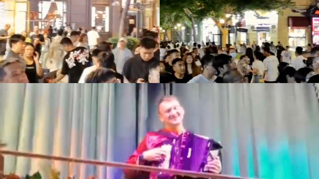 Nightlife In China | Harbin City | Great Show | 哈尔滨夜生活 - YouTube