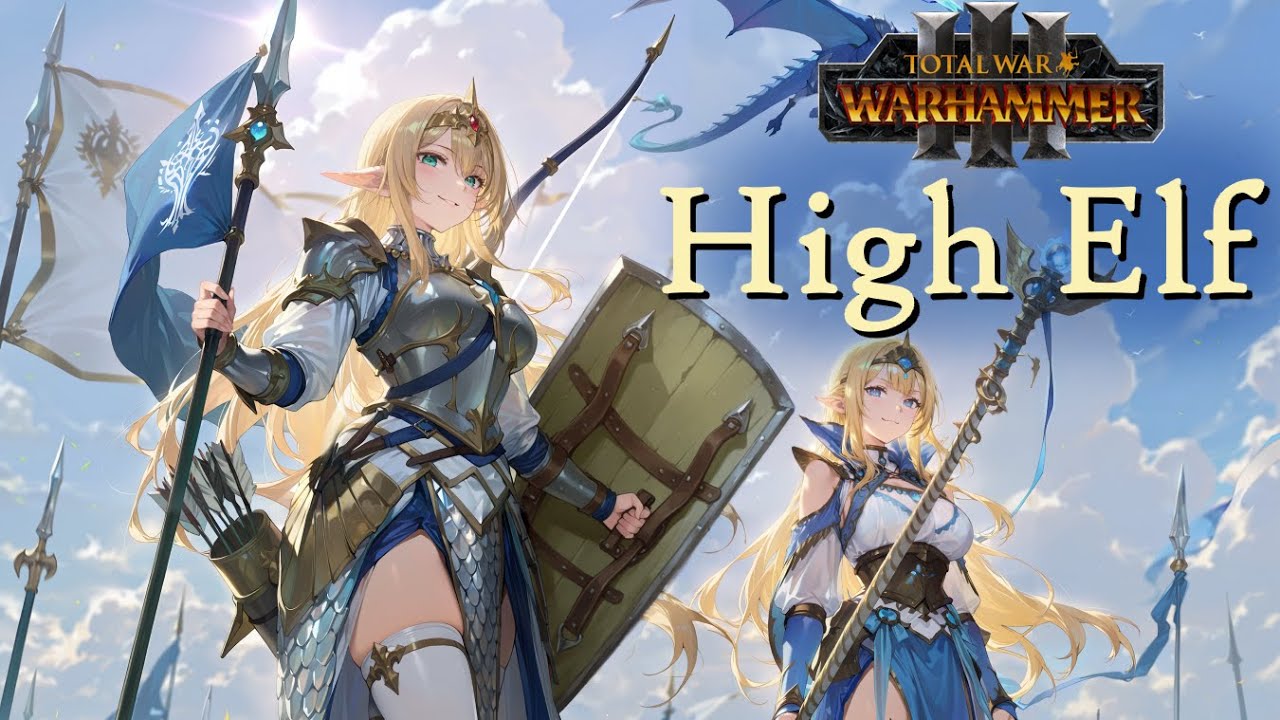 High Elf unit icons enlarged and repainted | Total War: Warhammer 3 ...