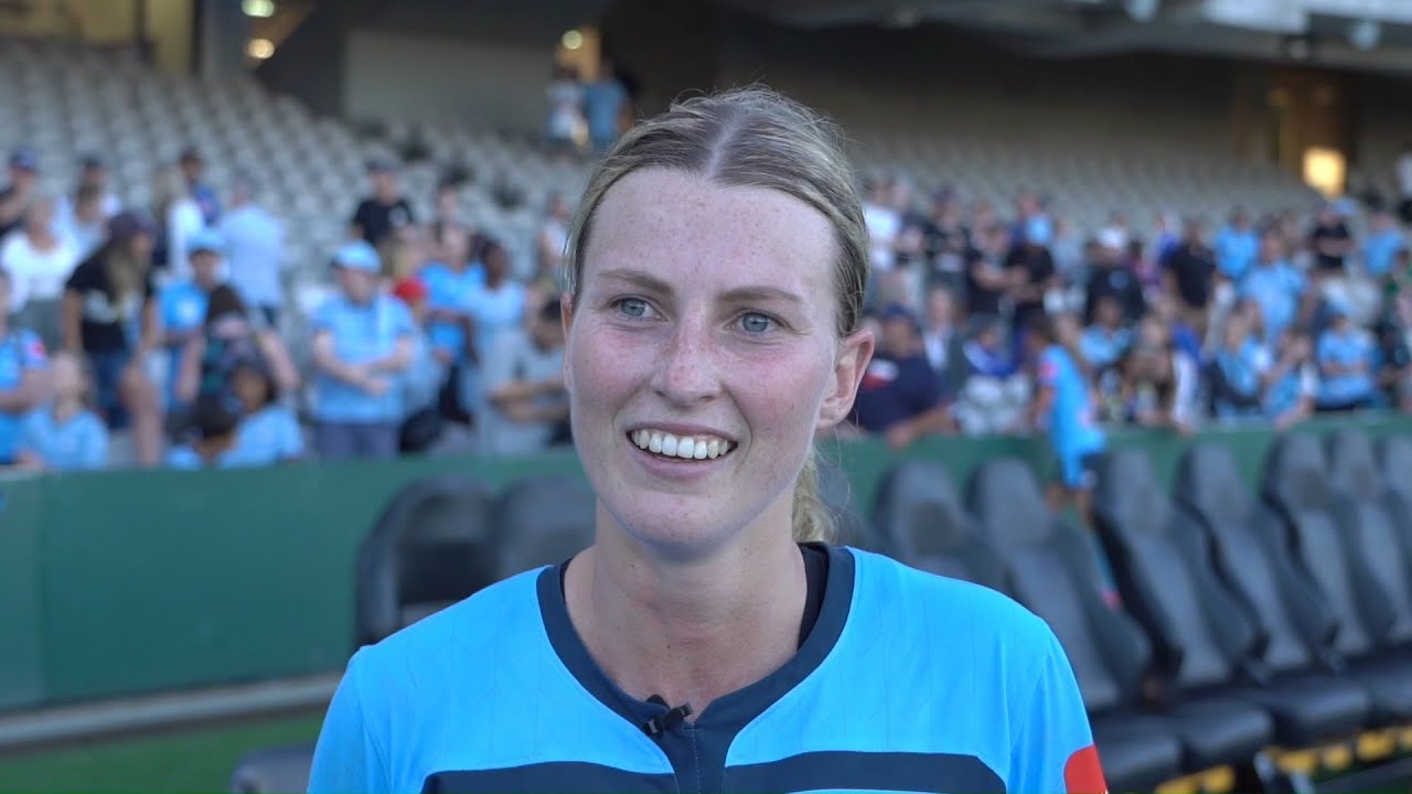 Ally Green Reflects On Her Maiden Strike - YouTube