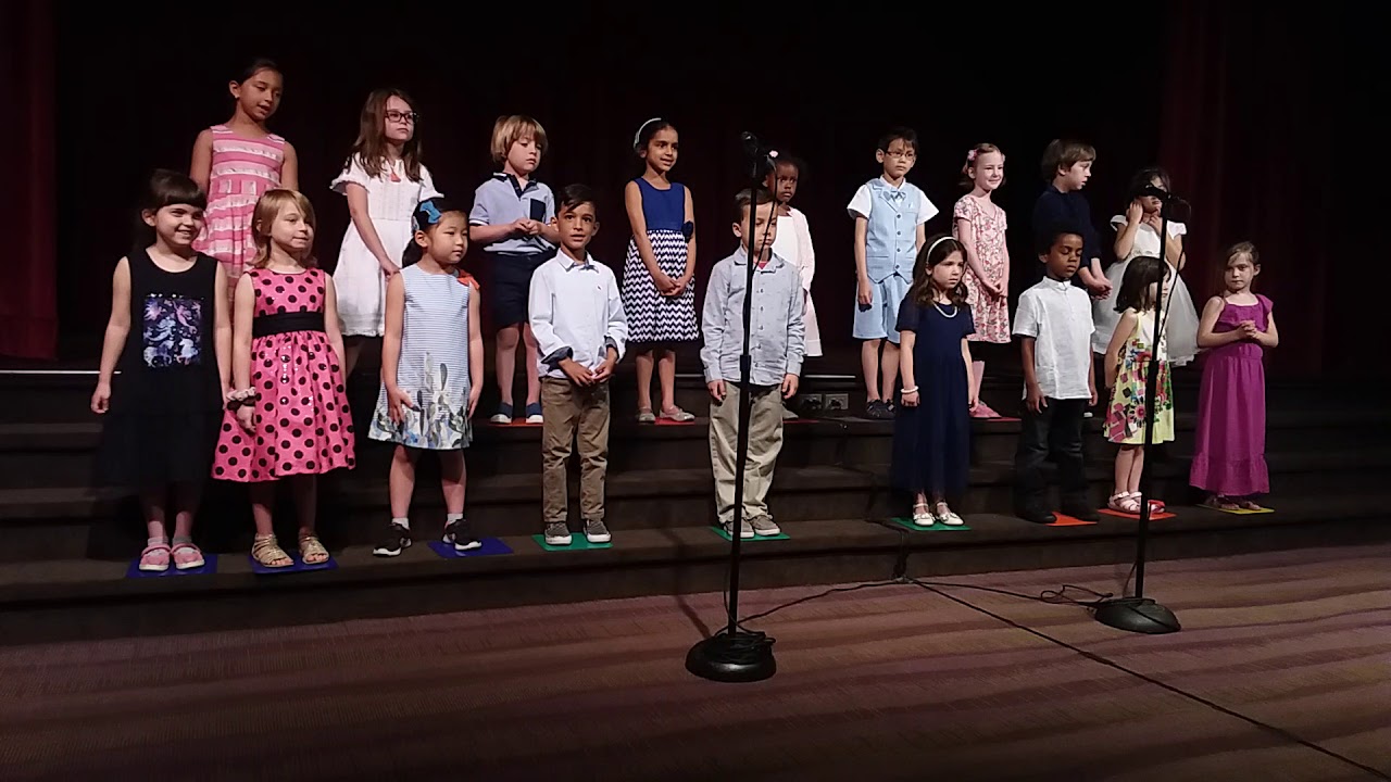 Kindergarten Recognition Ceremony 2019 - YouTube