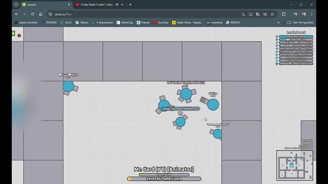 Arras .io Nexus visit - YouTube