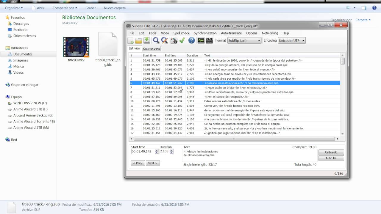 Como Convertir o Traducir Legendas IDX/SUB para SRT Subtitle Edit - YouTube