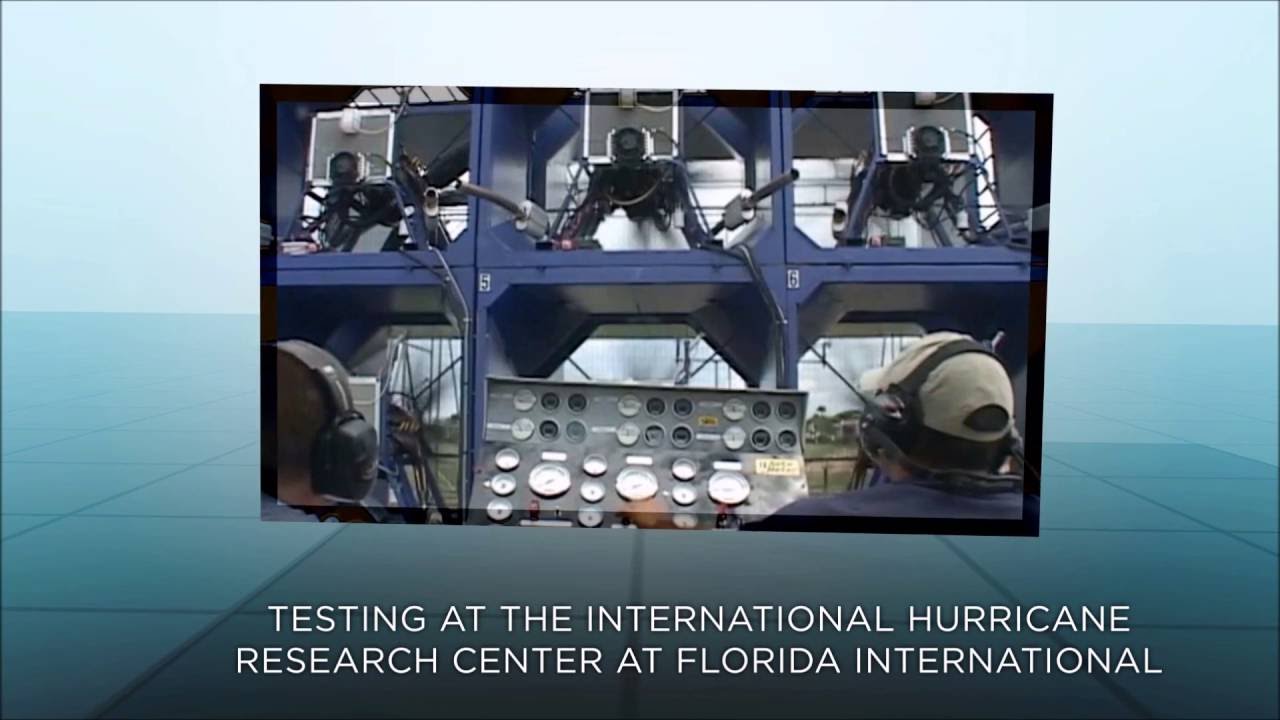 Hurricane Protection Testing - YouTube