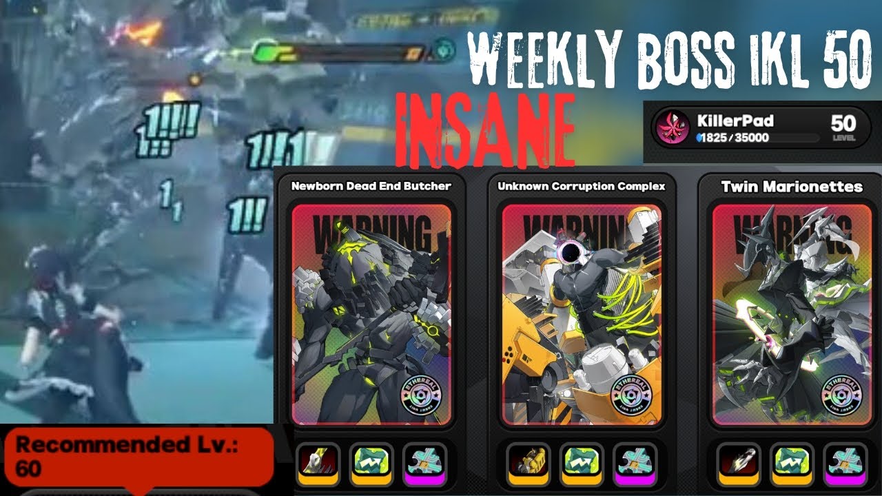 How Difficult Weekly Boss Inter-Knot Level 50 | Zenless Zone Zero - YouTube