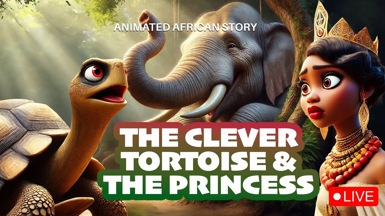 The Clever Tortoise, The Elephant and The Princess - An animated Story - The impossible ...