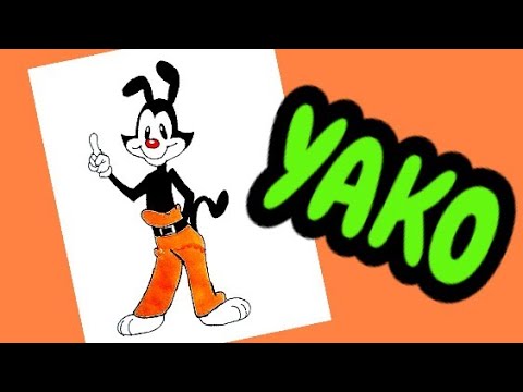 ANIMANIACS - COMO DIBUJAR A YAKO/How to draw Yako - YouTube