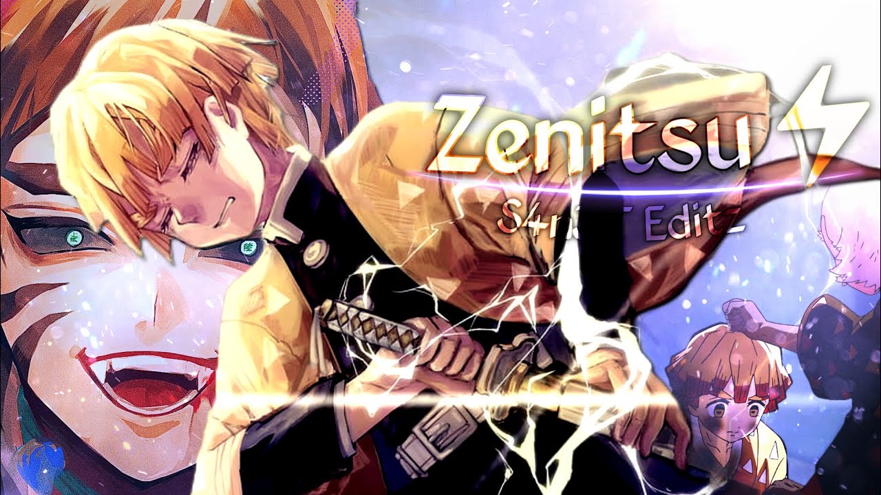 Demon Slayer "Zenitsu⚡" Stranger things x Starboy- [Edit/AMV] ! - YouTube