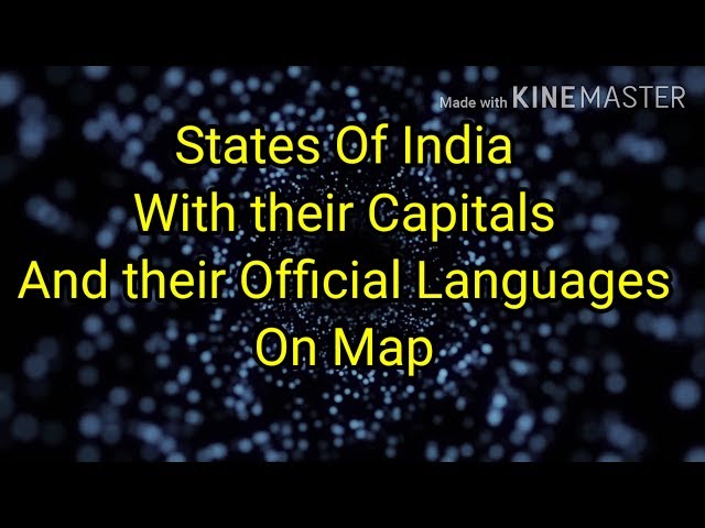 List Of 28 States Of India And Their Capitals And Languages, 52% OFF