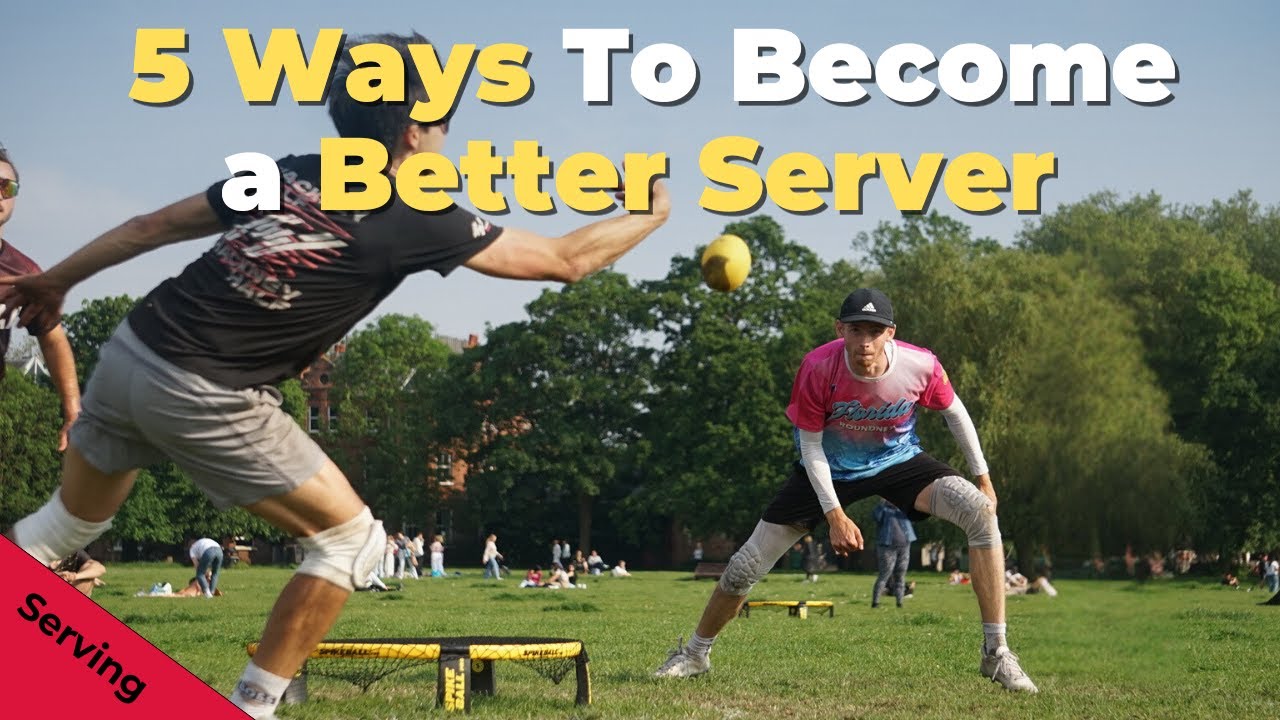 How to Serve in Roundnet (Spikeball) | 5 Ways to Become a Better Server ...