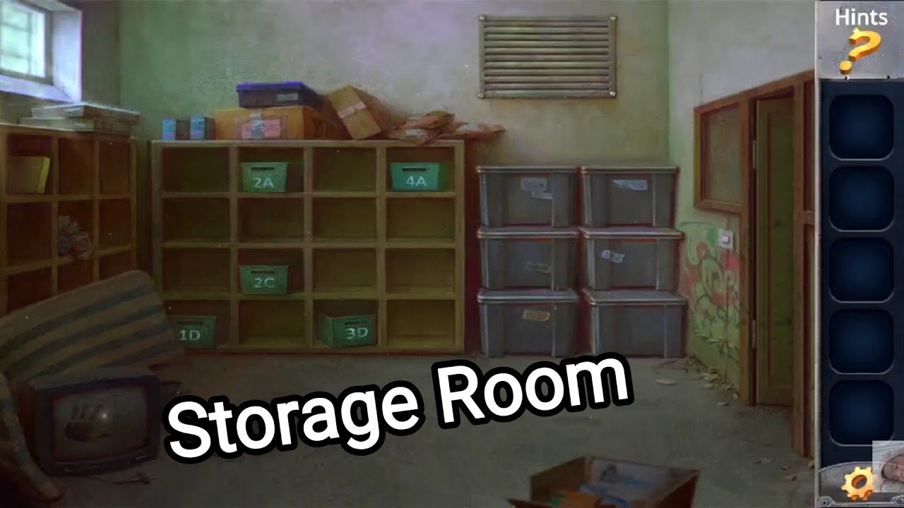 Prison Escape Room - Storage Room Walkthrough Прохождения - YouTube