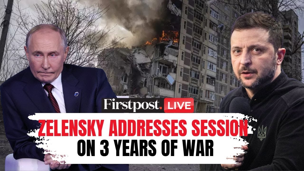 LIVE: Zelensky Addresses Special Session on 3 Years of Russia Ukraine ...