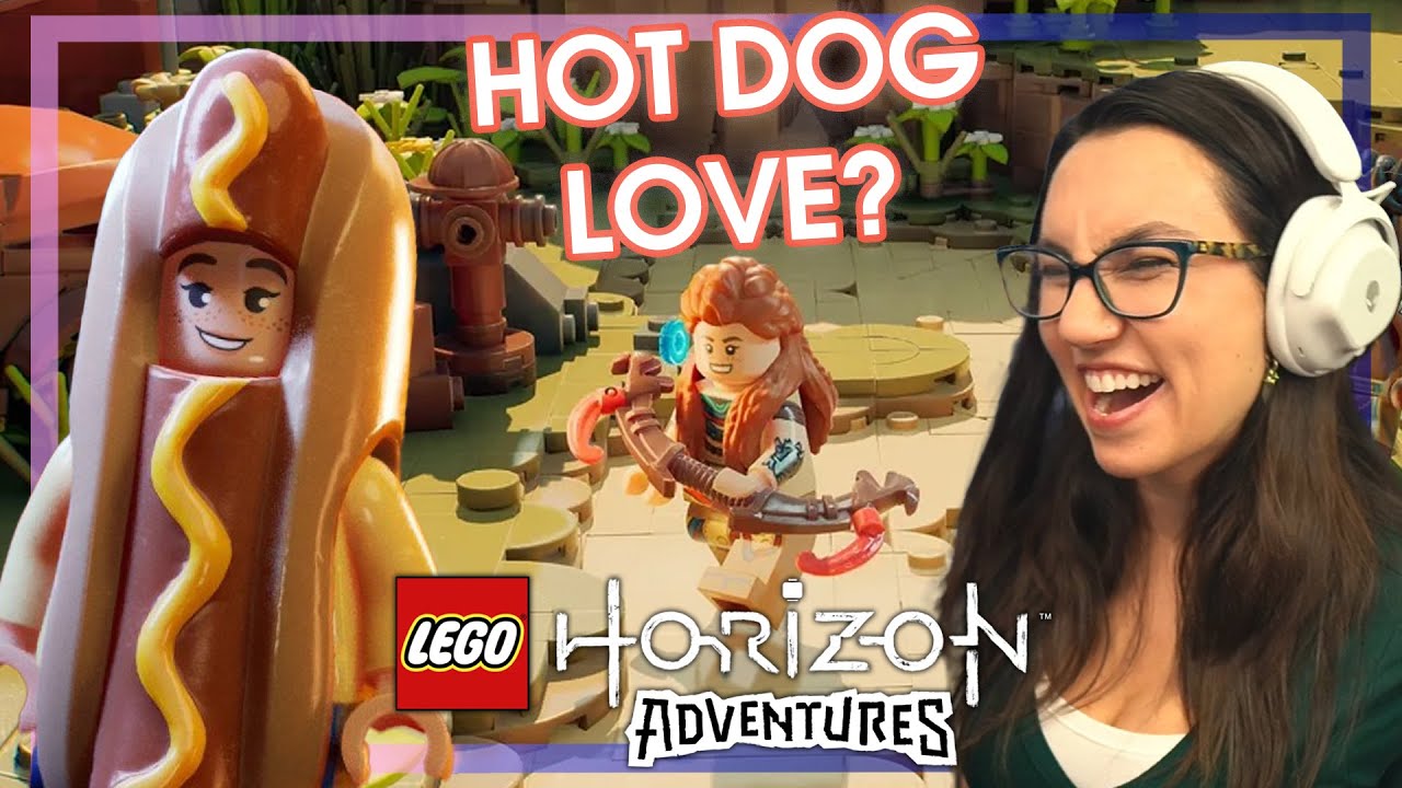 HOT DOG! Co-op LEGO Horizon Adventures with FELICIA DAY! - YouTube