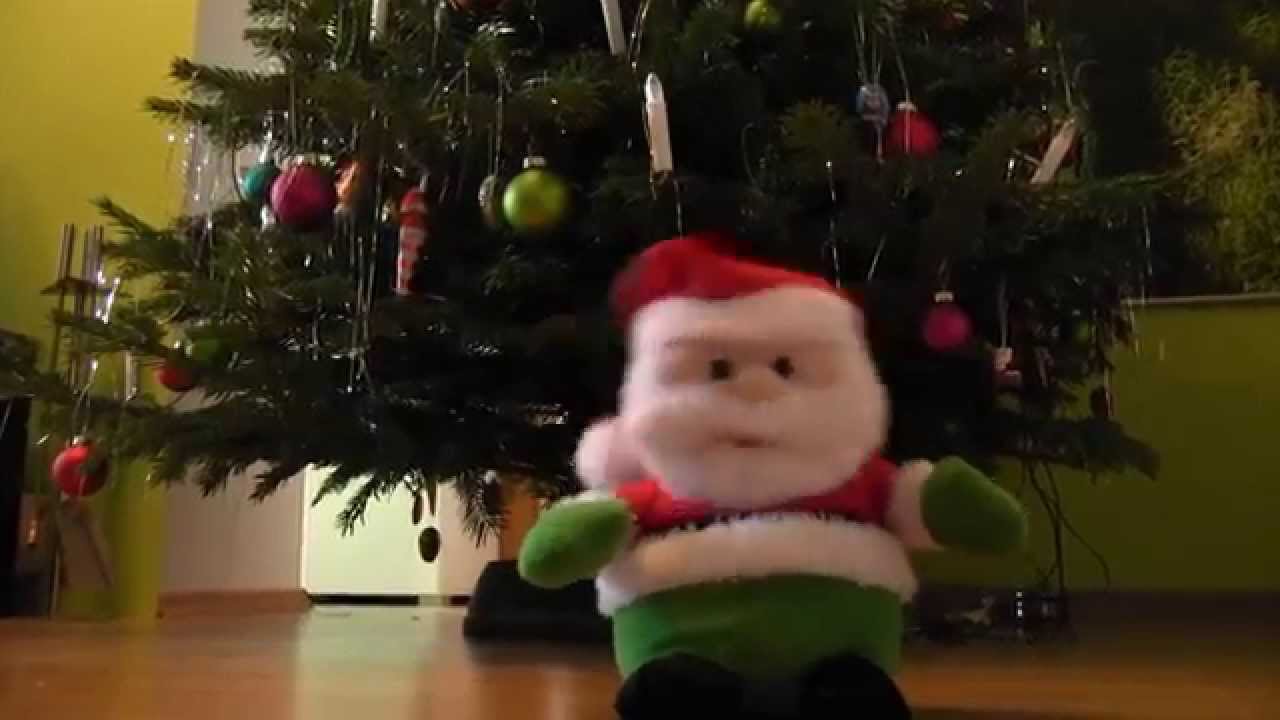 Merry Christmas with the dancing Santa - YouTube