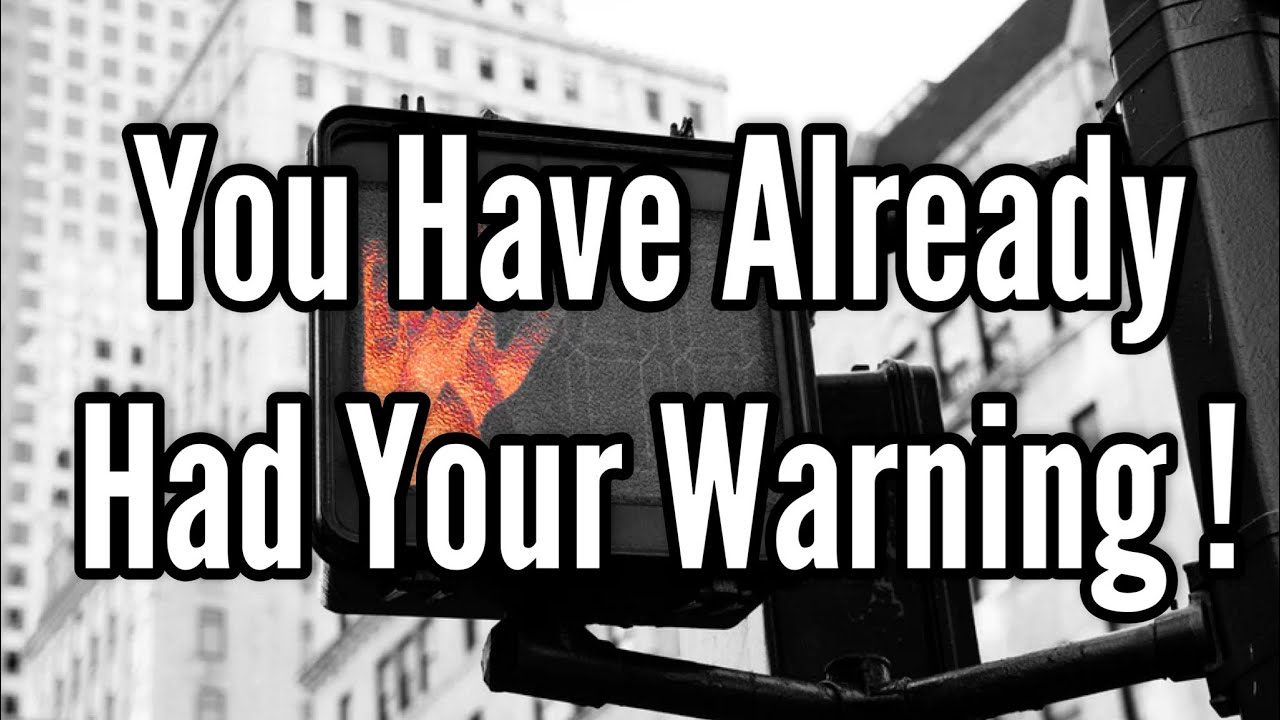 You've Been Warned! Don't Ignore The Sign - YouTube