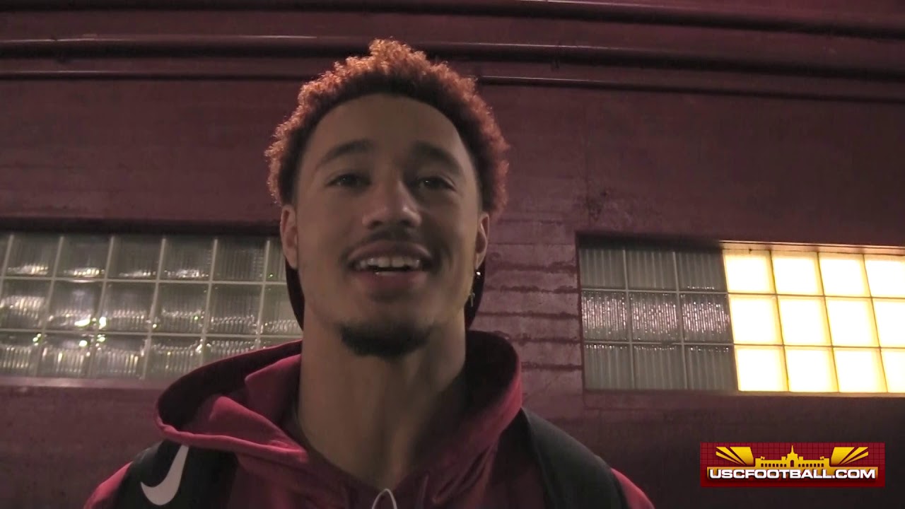 Chase Williams on taking USC's starting safety spot - YouTube