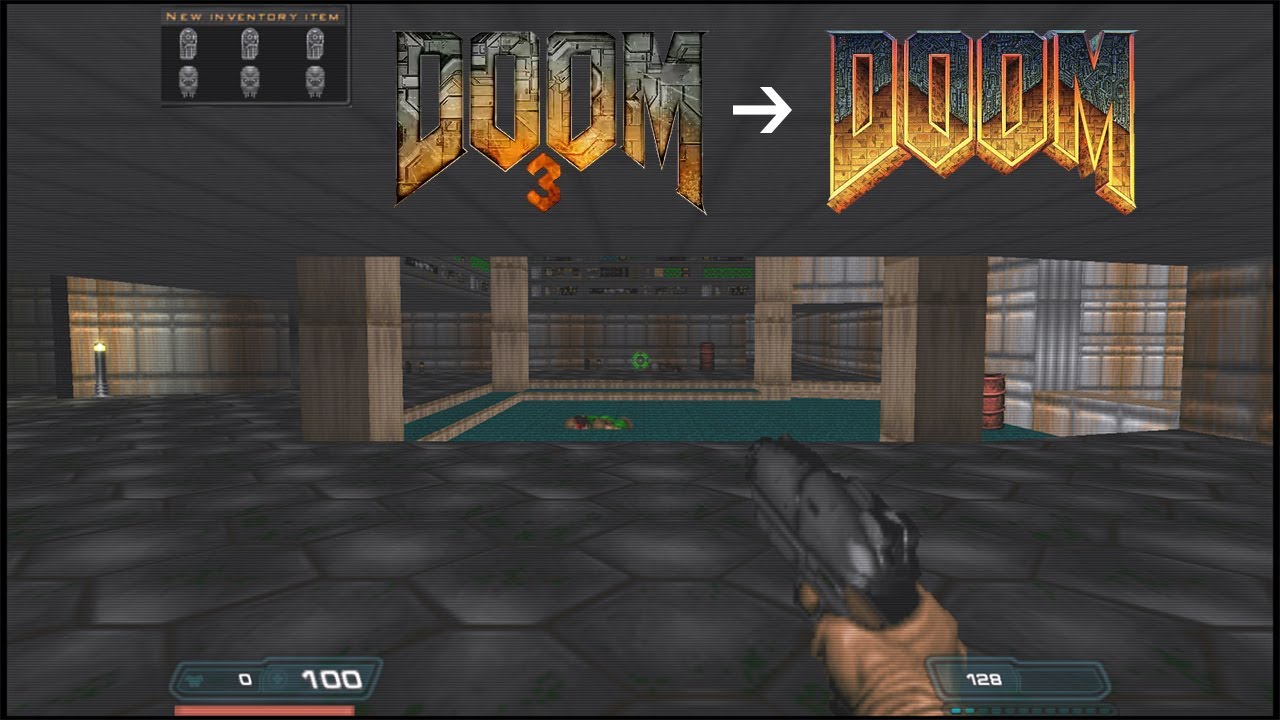 Relive the Classic Doom game with Classic DOOM 3 In DOOM - YouTube