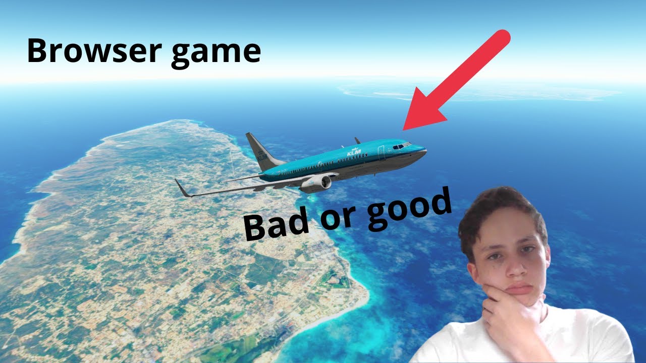 I reviewed a flight simulator for the browser!!! (GeoFS) - YouTube