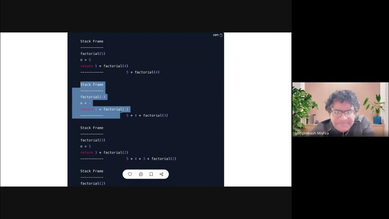 DSA: Basics of Recursion, Pointers, and Dynamic Allocation - YouTube